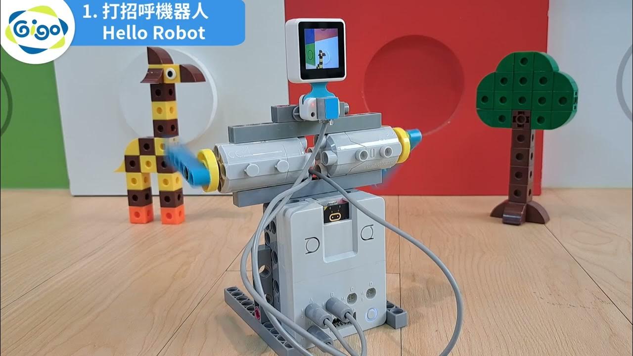 Gigo ROBOTICS WORKSHOP – Smart AI Lens Kit #1409-B 1. Hello Robot 2. AI Sorter Product - YouTube