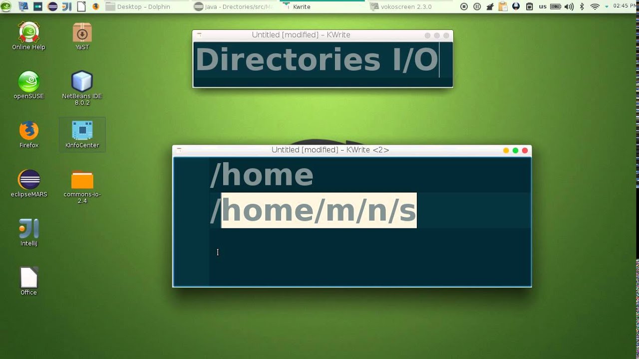 175 java Directories مسارات جافا - YouTube