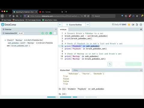 Writing Efficient Python Code 15 | DataCamp | DataCamp solutions - YouTube
