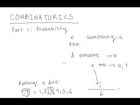 Combinatorics Part 1 Probability - YouTube