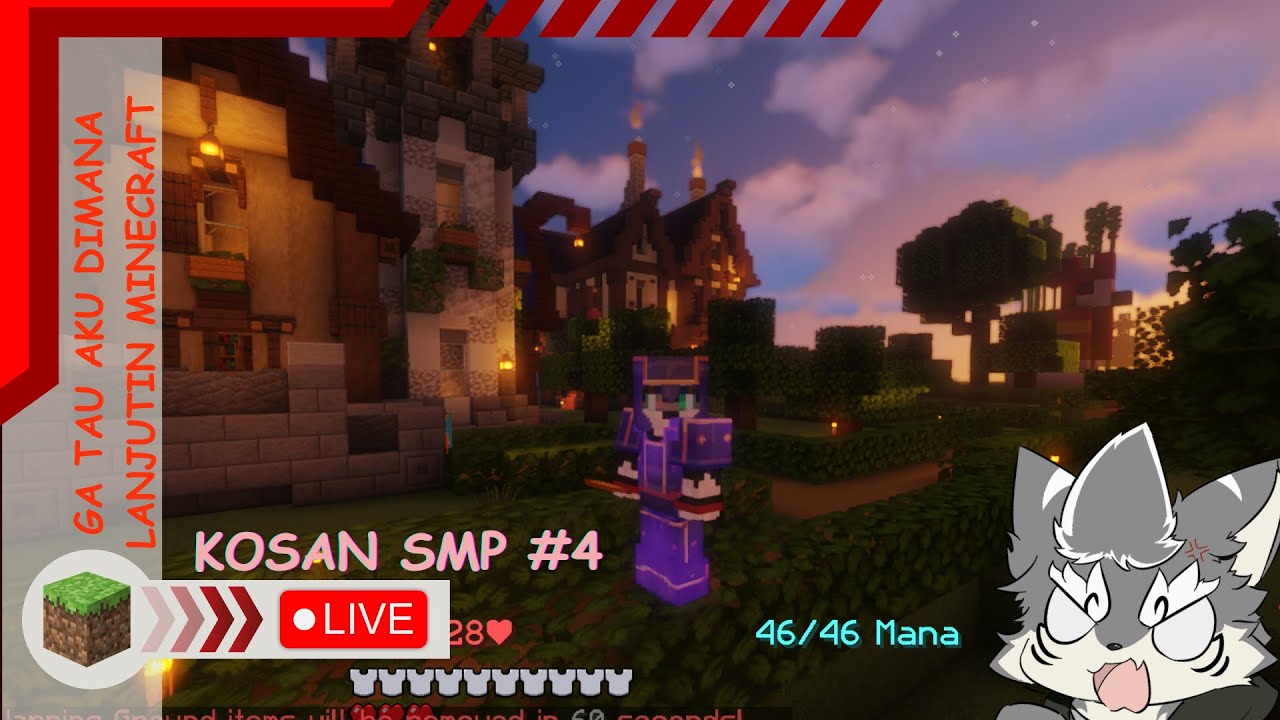 [Live Streaming] Testing Minecraft seperti biasa hehe - YouTube