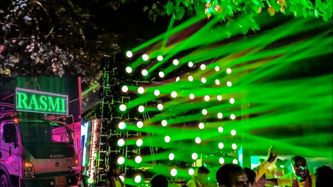 Dj Rasmi V3 New Setup And Amazing Light Show And Clear Sound - YouTube