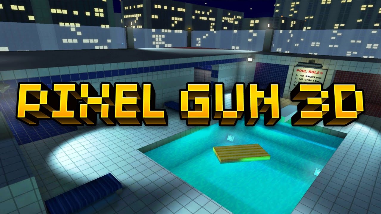 Night Pool - Pixel Gun 3D - YouTube