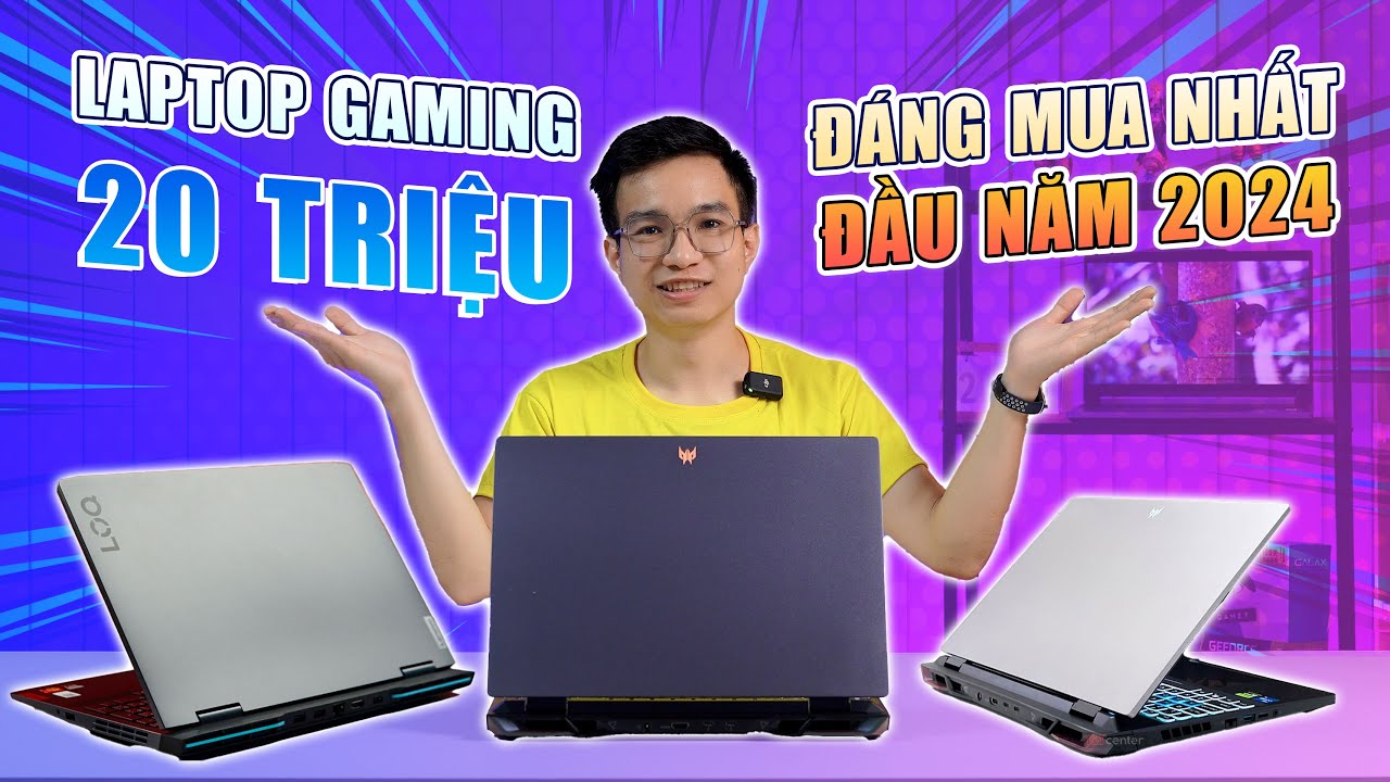 {TOP 3} Laptop gaming 20 Triệu ĐÁNG MUA NHẤT đầu năm 2024 - YouTube