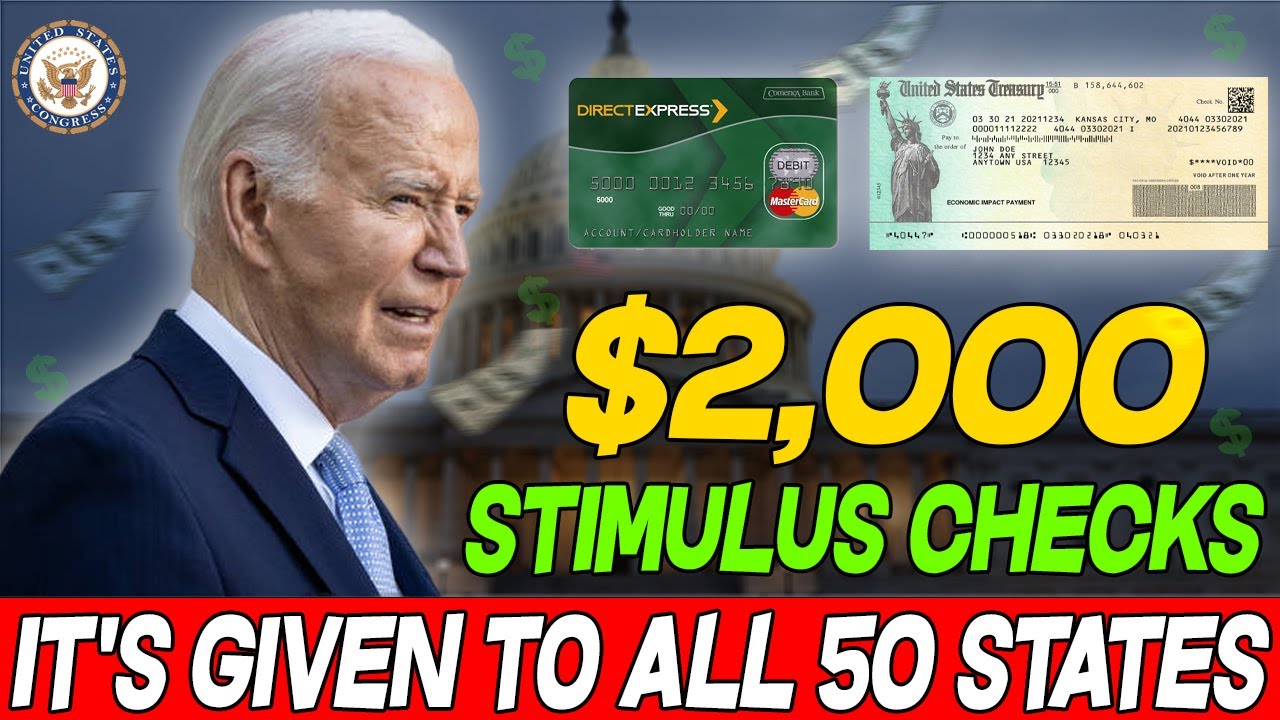 It's Given To All 50 States! $2,000 Stimulus Checks For Social Security ...