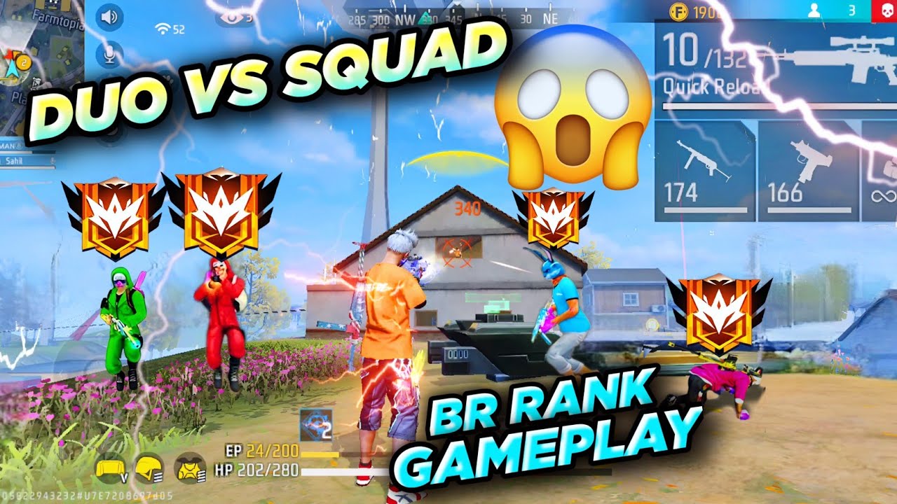 FREEFIRE🔥Solo vs Squad 11 Kills 🤯 Total OP Gameplay - Garena free fire ...