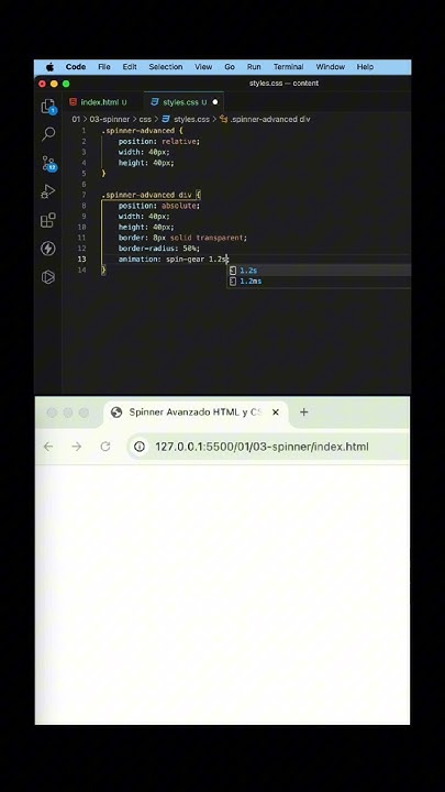Spinner Avanzado Html Y Css 🧑🏻‍💻 Programming Coding Html Css Javascript Programacion Youtube