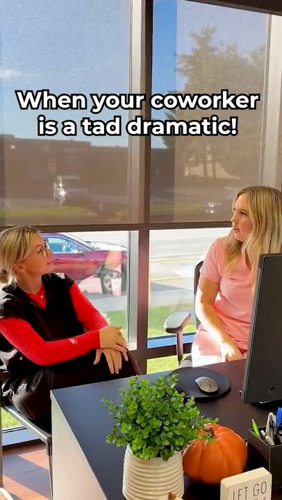 When Your Coworker is Dramatic #workhumor #coworkers #officedrama - YouTube