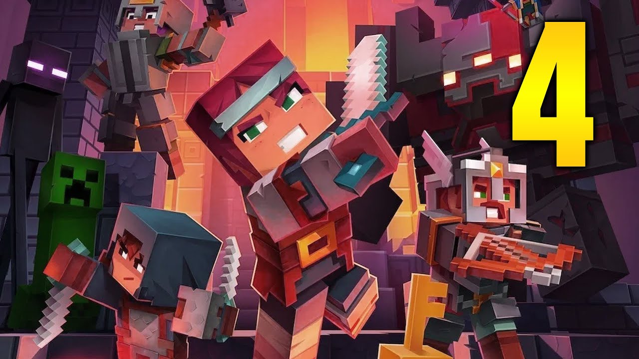 Minecraft Dungeons - Part 4 "MACHINES OF WAR" (Gameplay Walkthrough ...