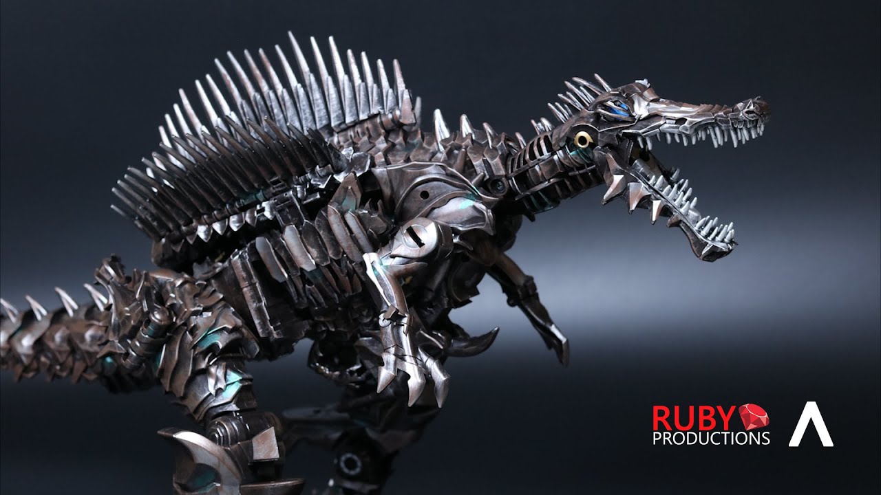 Transformers Movie Series SCORN DINOBOT BMB LS11 (Stop Motion) - YouTube