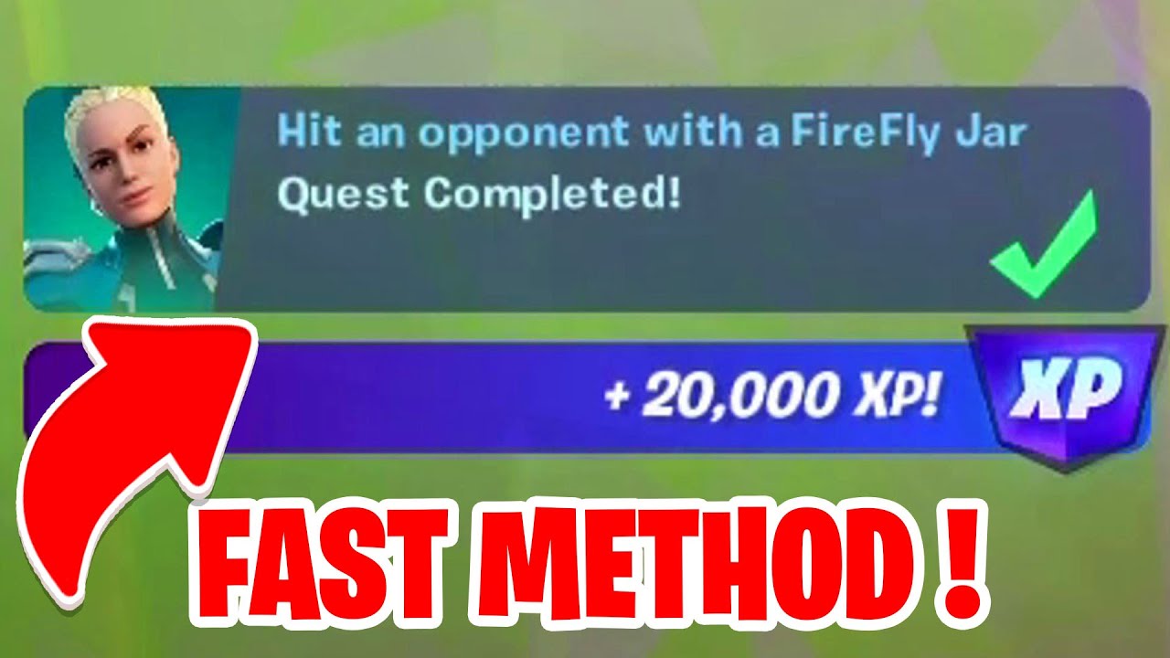[Easy Method] Hit an opponent with a Firefly Jar Fortnite - YouTube