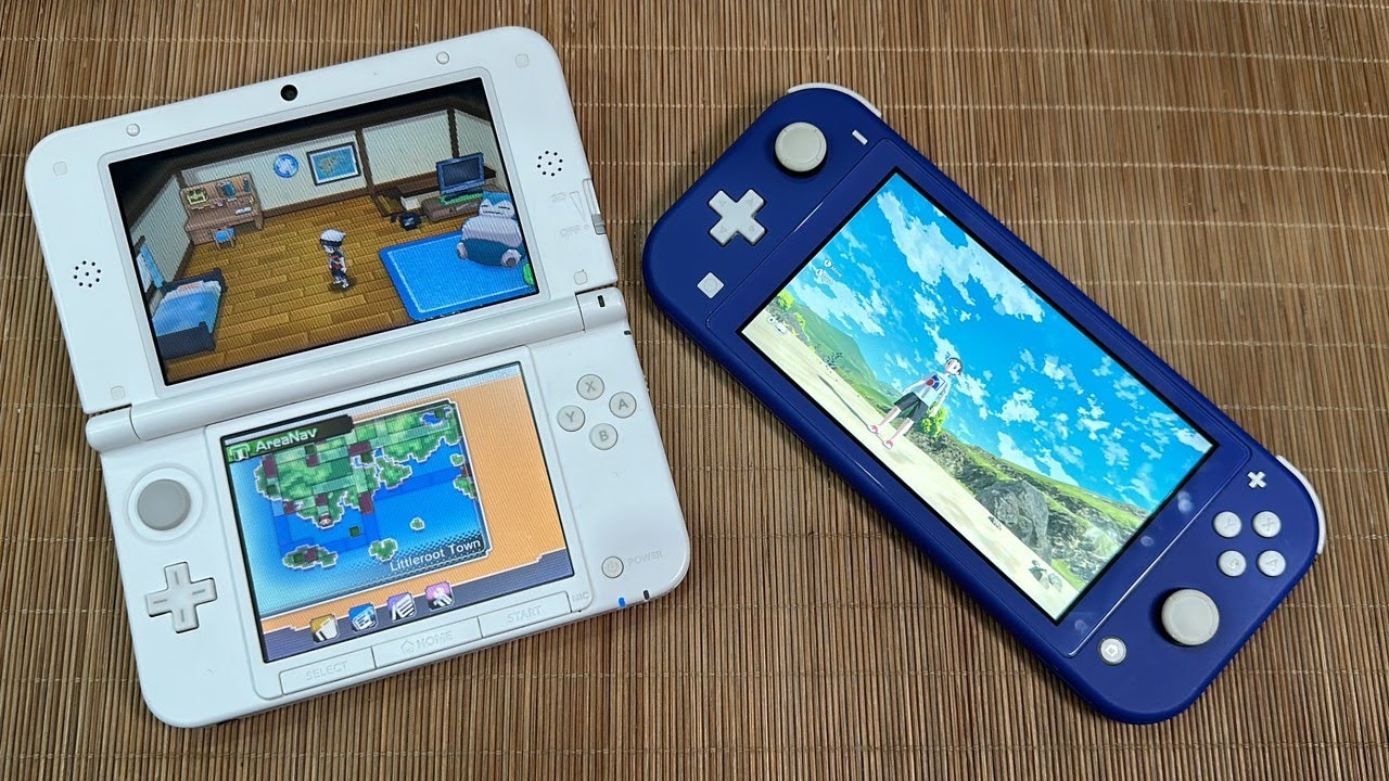 So Sánh Nintendo 3DS và Nintendo Switch Lite - YouTube