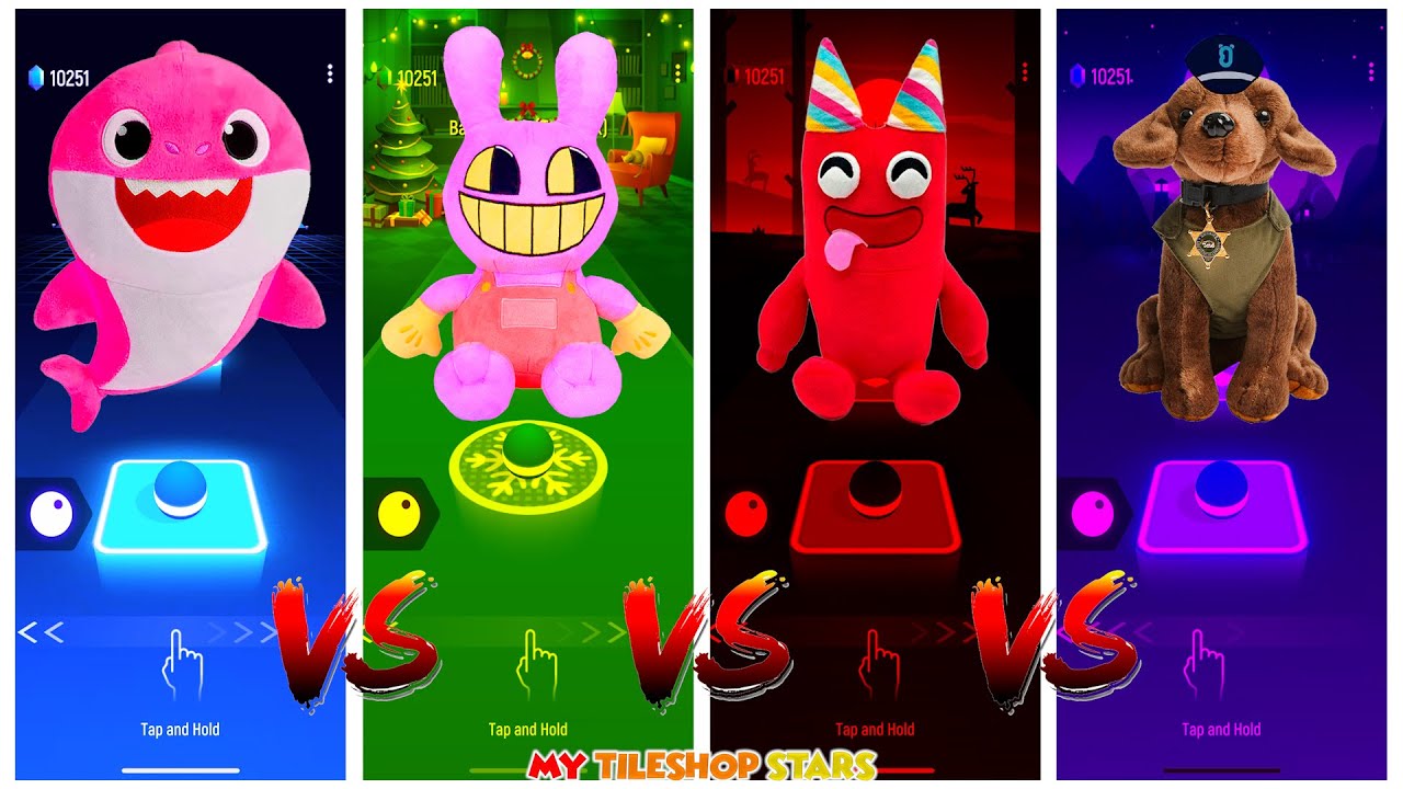 Baby Shark & Digital Circus JAX & Garten of BanBan 7 & Cheriff Labrador ...