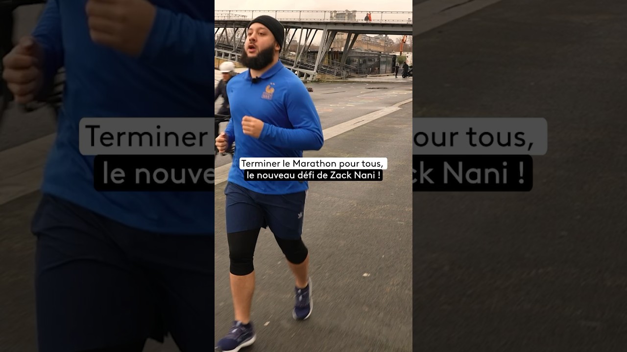 Terminer le Marathon pour tous ? Zack Nani a décidé de relever le défi ...