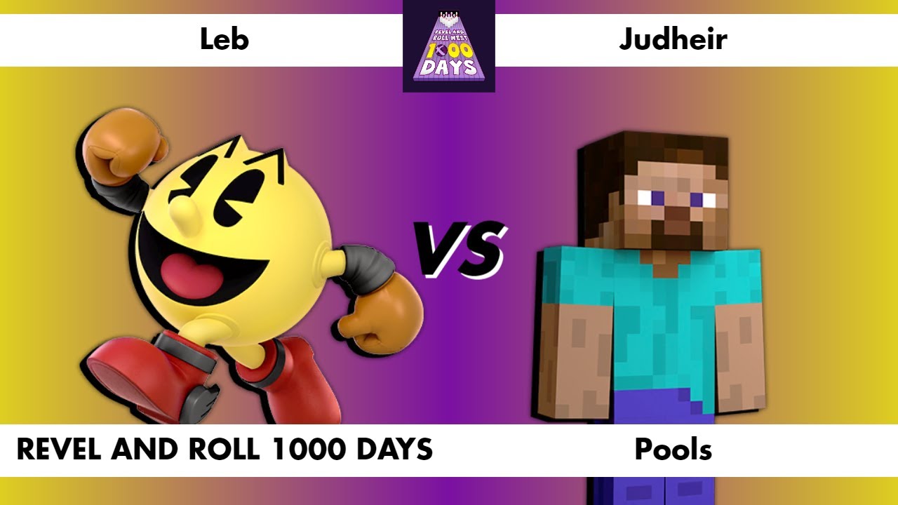 REVEL AND ROLL WEST 1000 DAYS - Pools - Leb (Pac-Man) vs Judheir (Steve ...