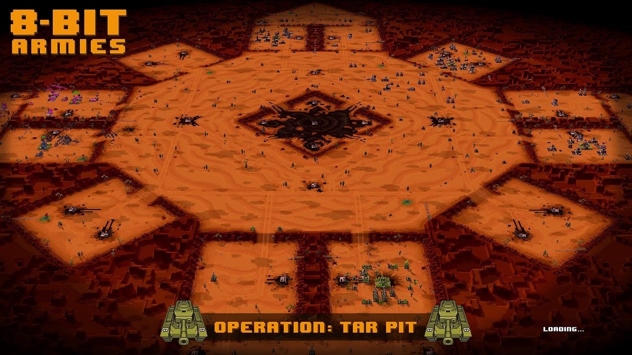 8 Bit Armies - Tar Pit Guardians Mission HARD 3 Stars - YouTube
