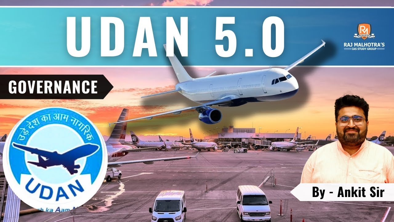 UDAN 5.0 | Governance | Current Affairs | UPSC CSE | IAS | PCS | HCS ...