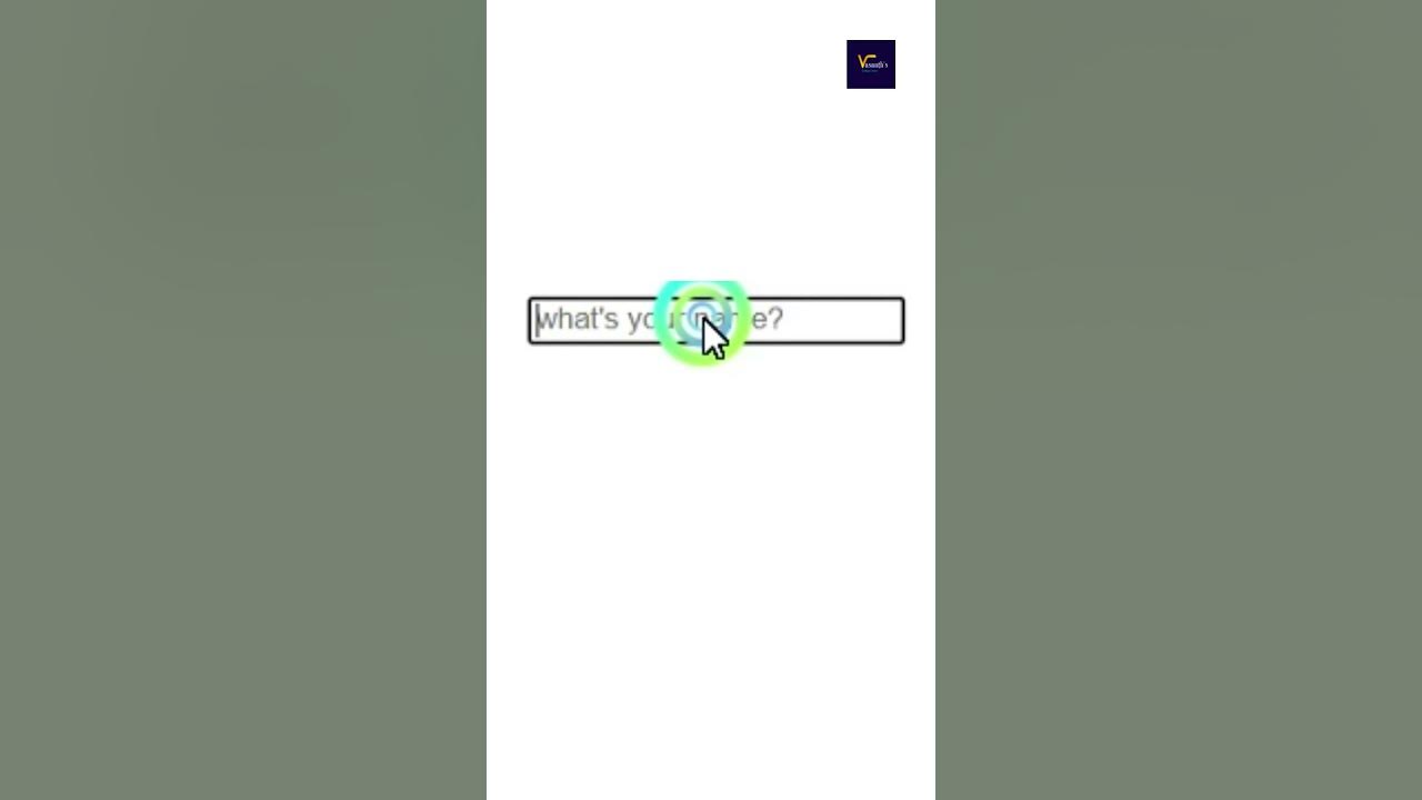 Shake Animation On Invalid Inputs Using Htmlcss Html Css Htmltutorialtrendingcoding