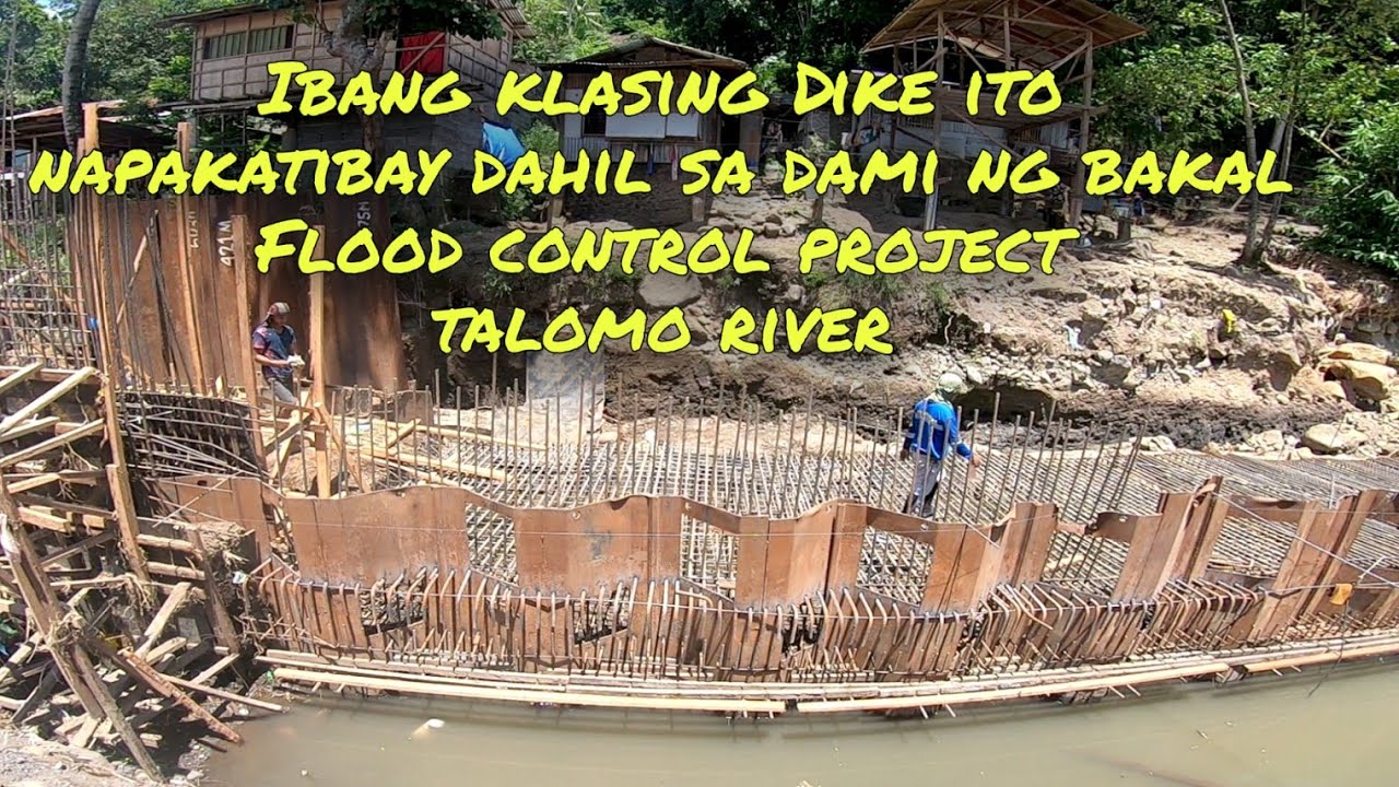 IBANG KLASING DIKE PROJECT NAPAKATIBAY DITO SA TALOMO RIVER FLOOD ...
