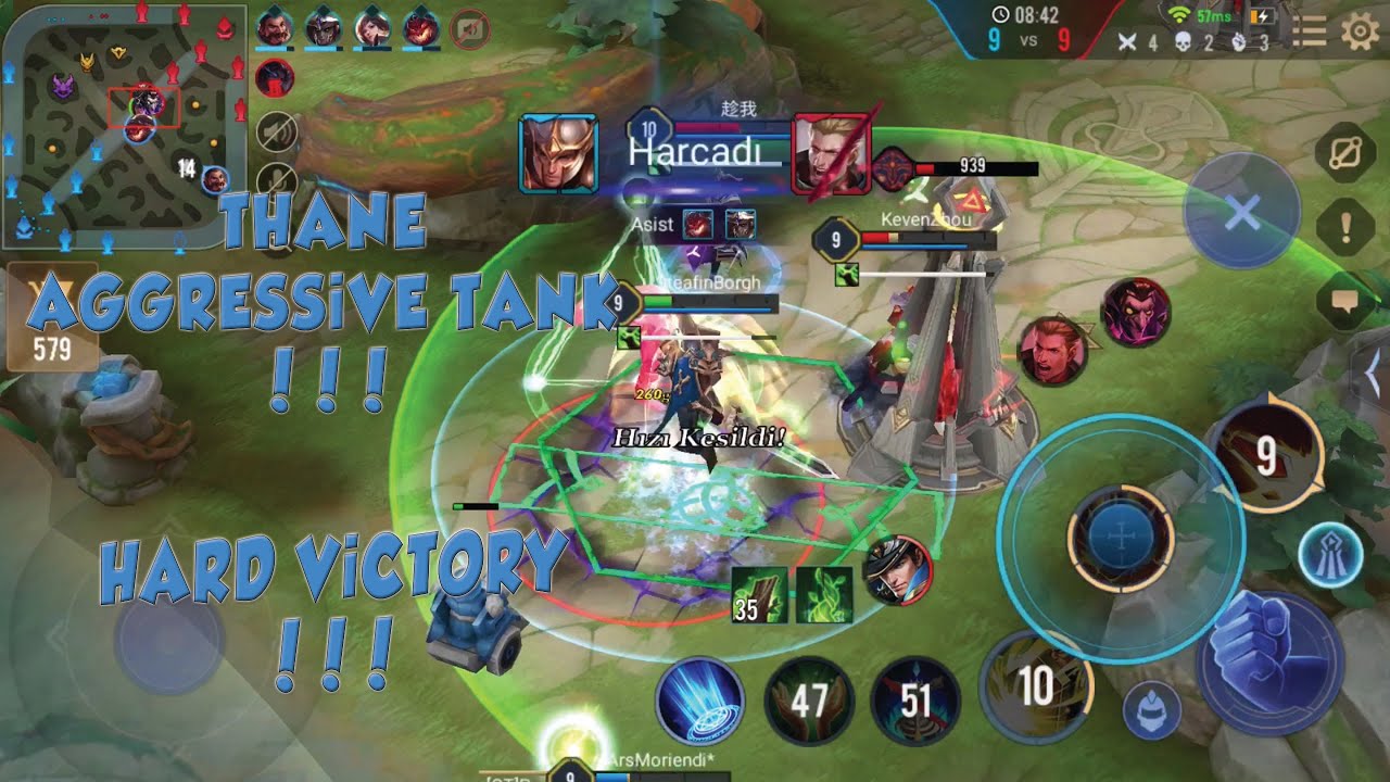 THANE TANK | Game of Mobile (Aov) - YouTube