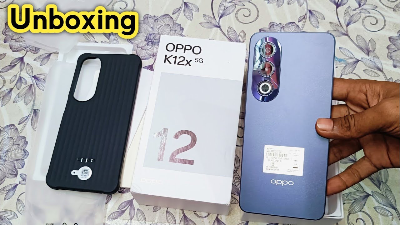 Oppo K12x 5G (6/128GB) Unboxing || Best 5G Phone || Under 12K #unboxing ...