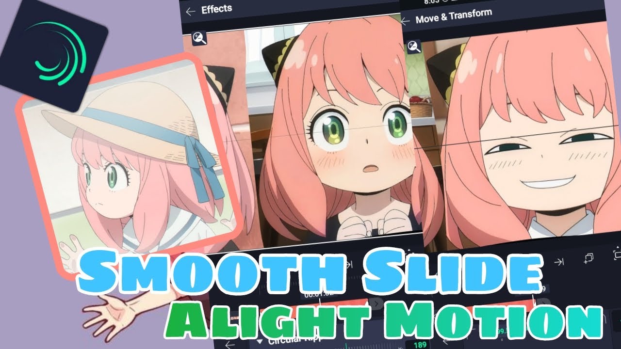 Tutorial Smooth Slide | Alight Motion - YouTube