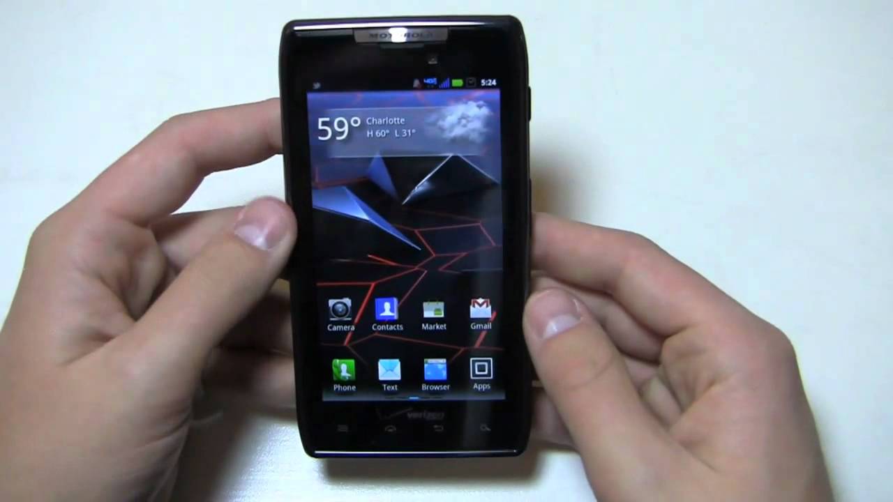 Motorola DROID RAZR Review Part 2 - YouTube