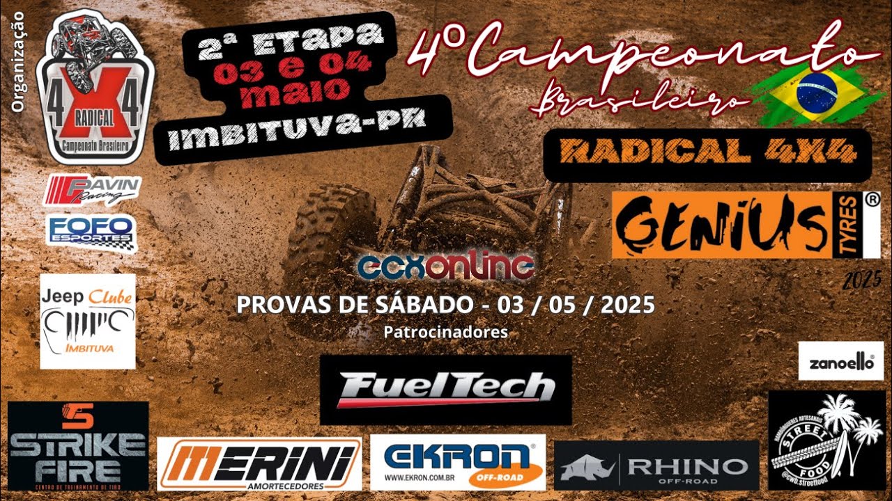 2ª ETAPA CAMPEONATO BRASILEIRO RADICAL 4x4 | GENIUS TYRES | 11º ...