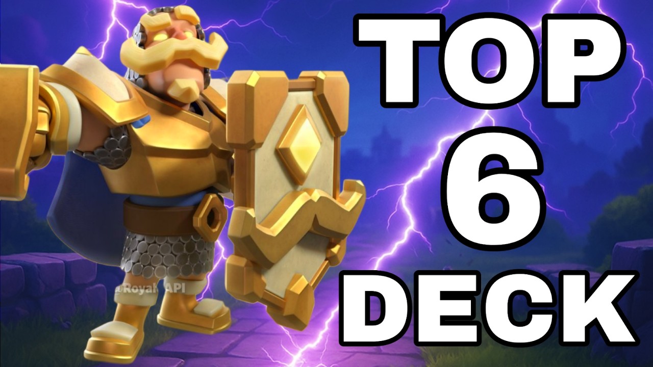 Top 6 Hero Knight Decks in Clash Royale 2025 - YouTube
