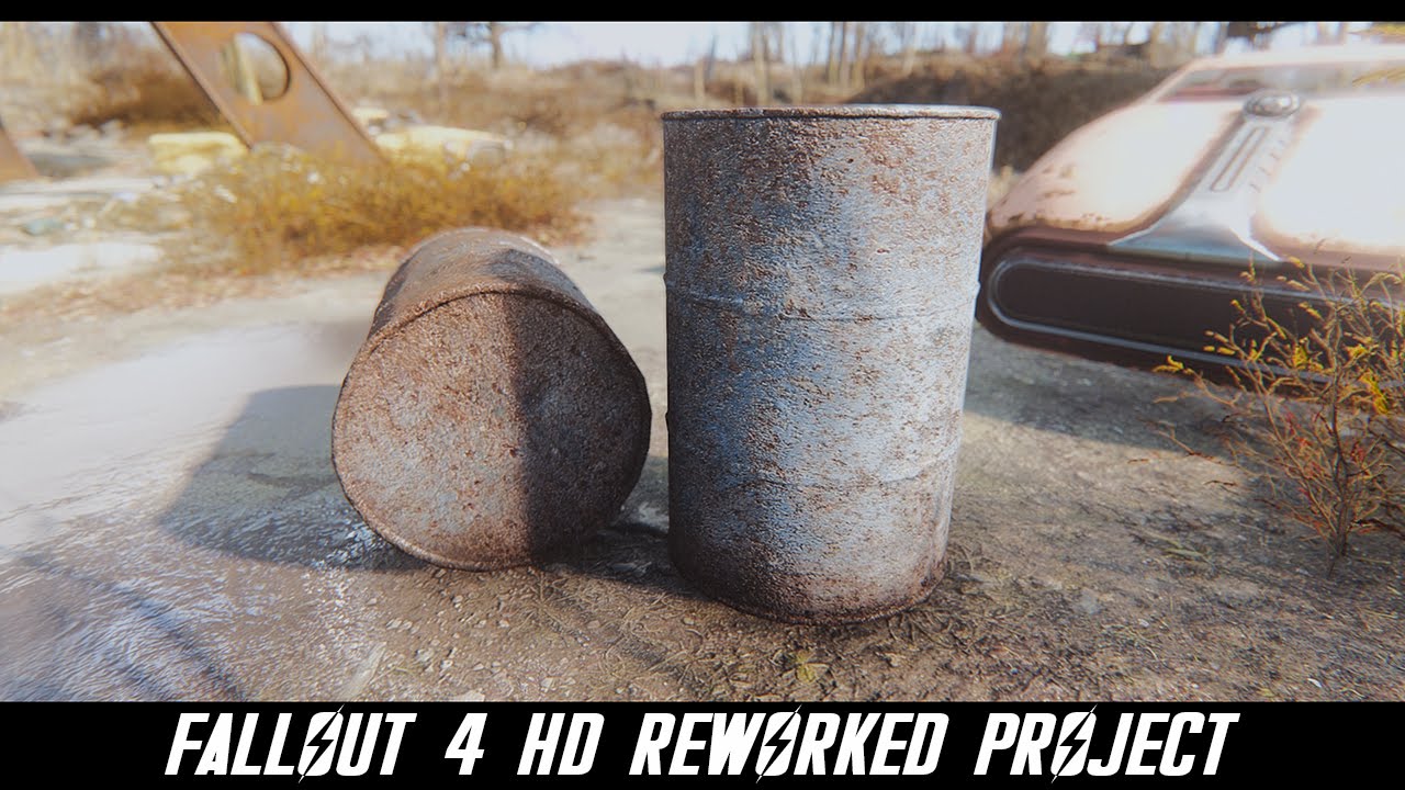 Fallout 4 Mods: Fallout 4 HD Reworked Project - YouTube