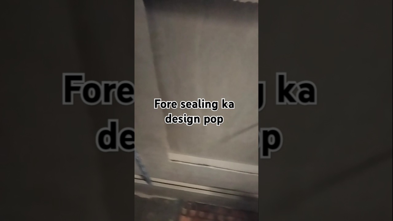 Fore sealing ka design pop - YouTube