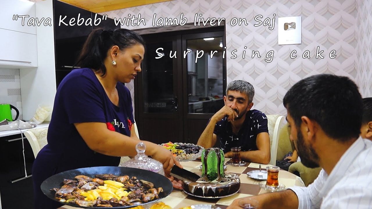 "Tava Kebab" with lamb liver on Saj | I Baked a Cake, I Couldn't ...