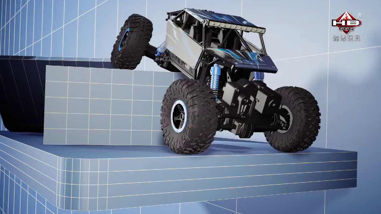 RC Car Toy, Super High Speed 36 KM/H, 1:18 Monster Race Power Wheels ...