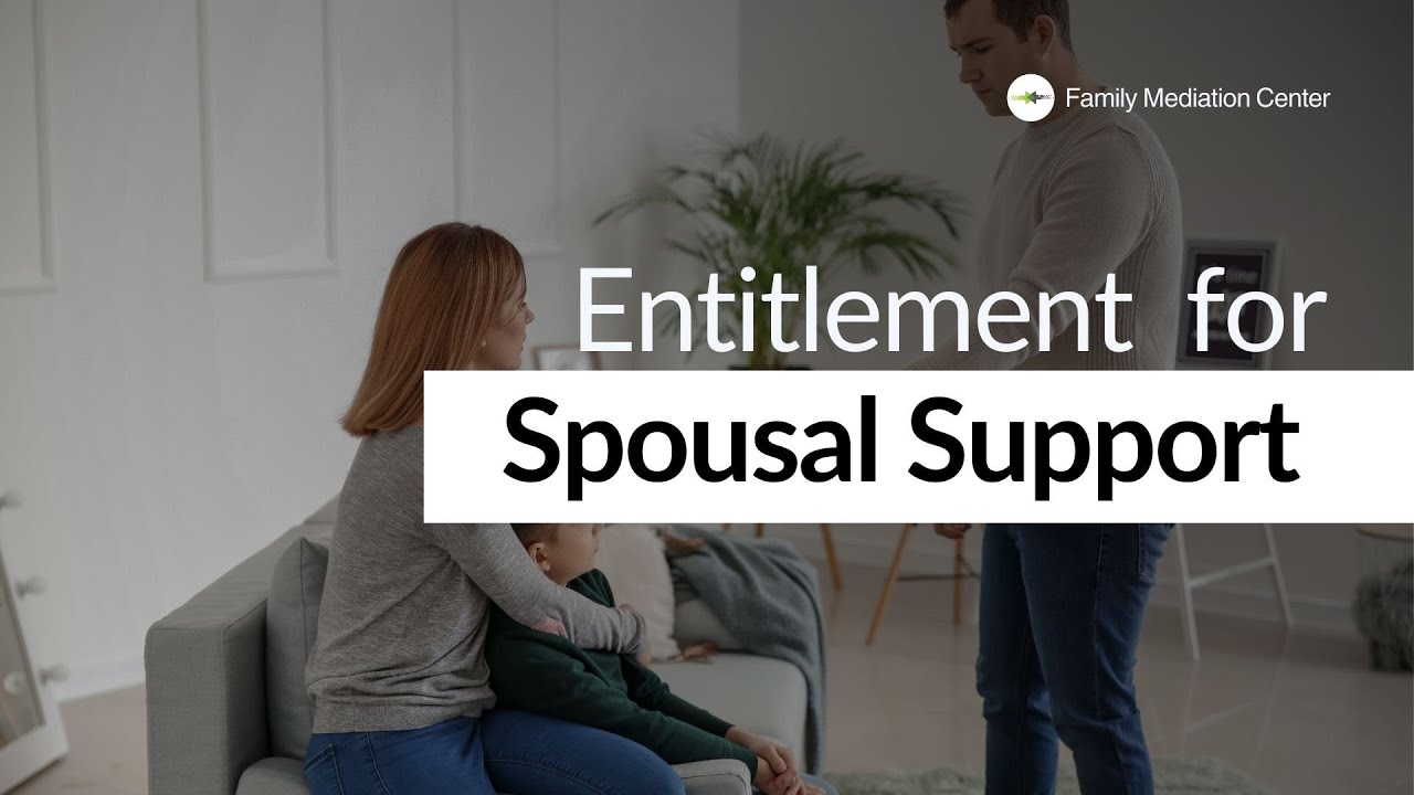 Entitlement for Spousal Support - YouTube