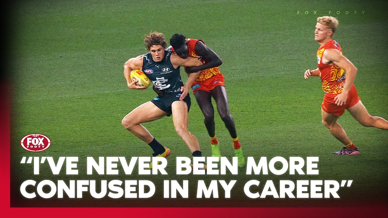 'Can you explain what is holding the ball right now?' Player's ...