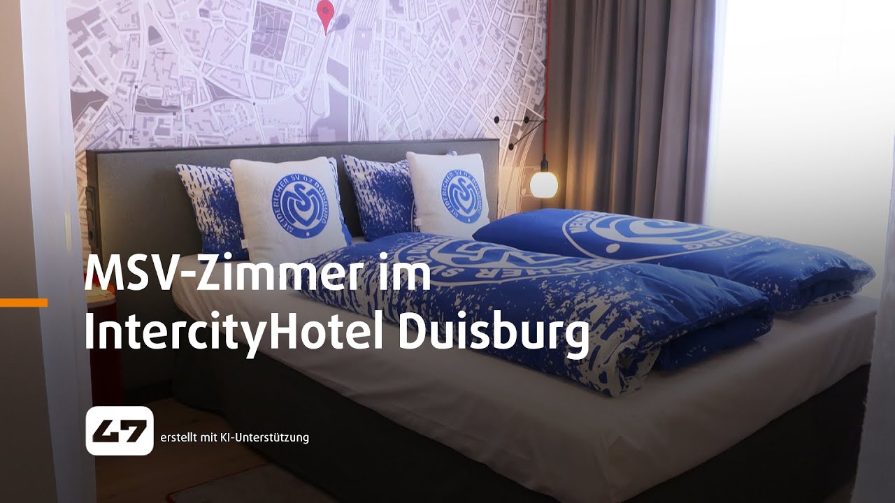 STUDIO 47 .live | MSV-ZIMMER IM INTERCITYHOTEL DUISBURG - YouTube