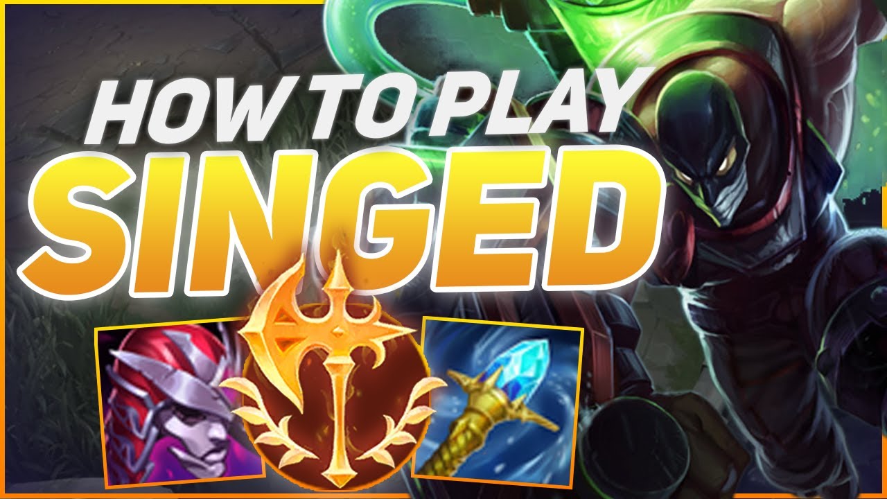 Proxy Singed Will Tilt ANYONE! | Build & Runes | How To Play Singed ...