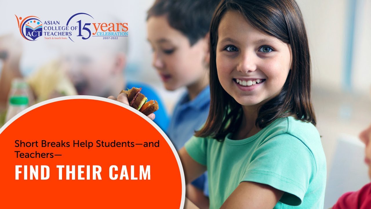 Short Breaks Help Students—and Teachers—Find Their Calm - YouTube