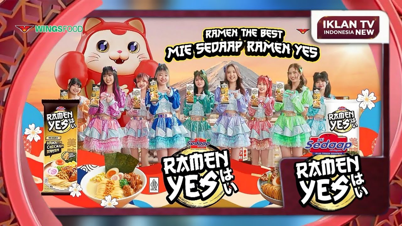 TVC Iklan RAMEN YES dari Mie Sedaap x 檸檬 (LEMON) "Ramen the Best ...