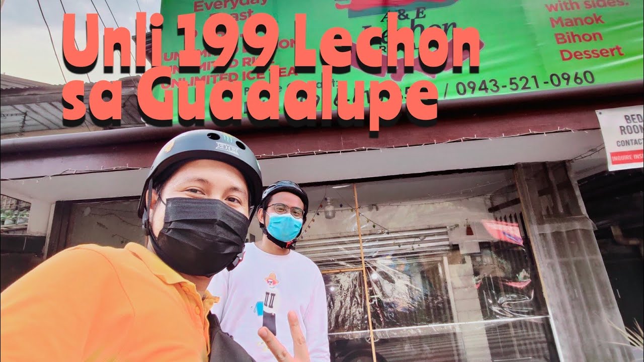 Unlimited Lechon sa Guadalupe Cebu for 199 lang! - YouTube