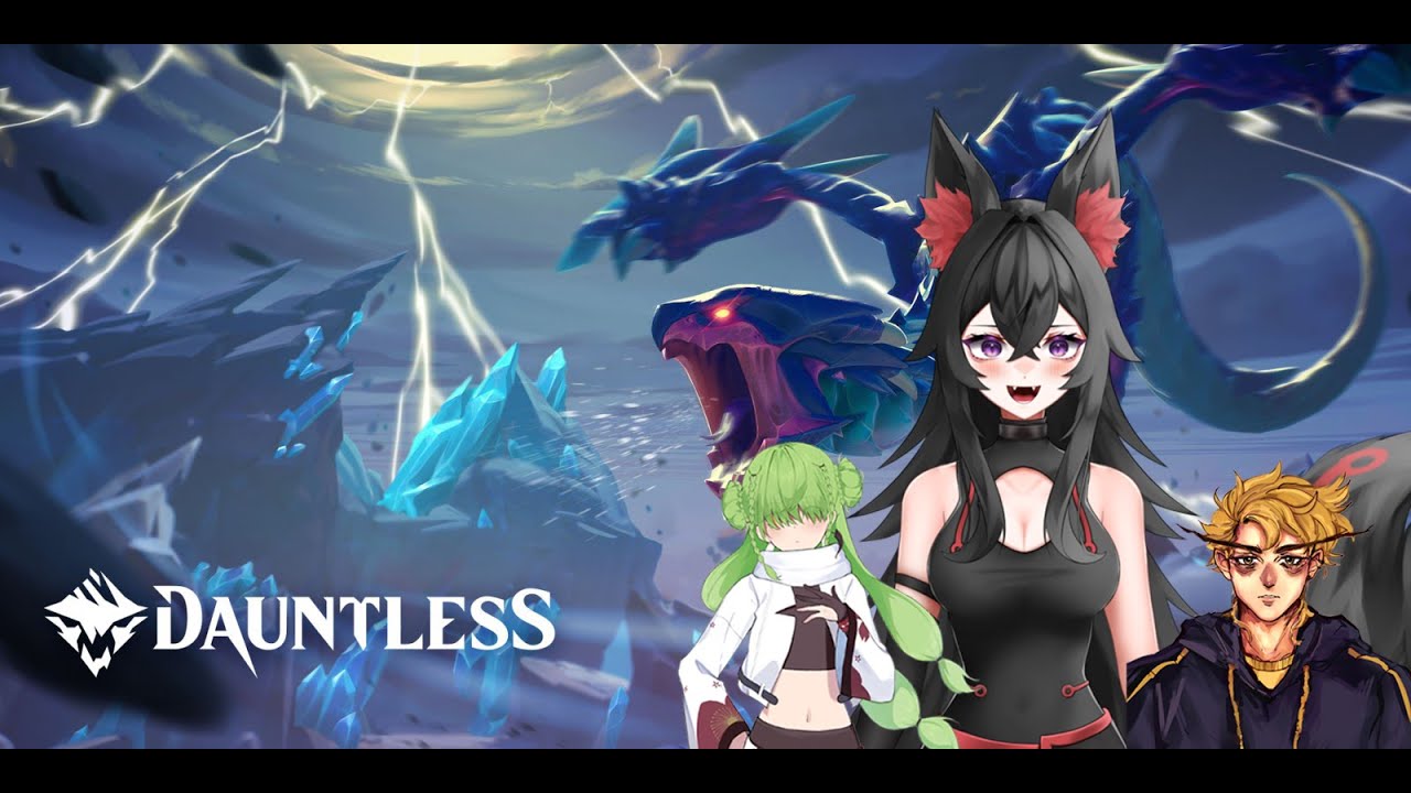 [Dauntless Collab] Lets get real! | Avarice Wolf Vtuber - YouTube