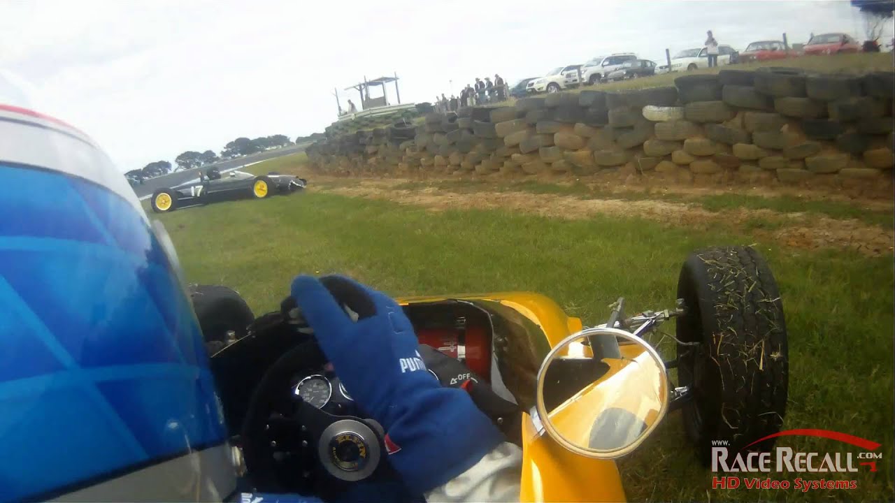 Spectacular In Car Formula Ford Crash Phillip Island Classic 2012 - Car ...