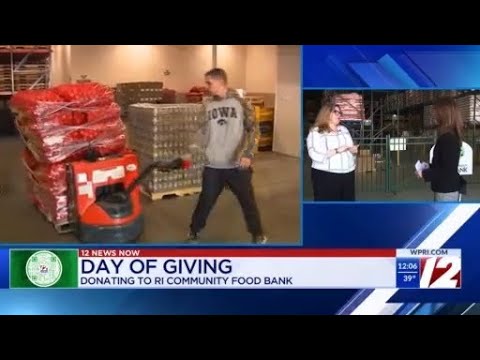 Day of Giving: Donate today to the RI Community Food Bank - YouTube