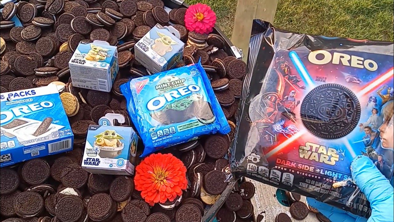 Oreo Insanity 12! Star Wars Light vs Dark, Mint Chip, Handi Snacks ...