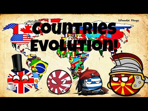 Evolution of Different Countries Land and Flag! - YouTube