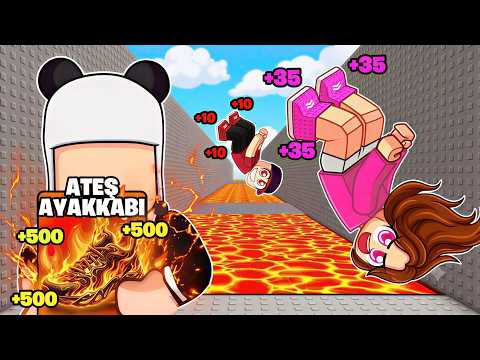 NOOB Gibi Davrandım, Sonra ATEŞ AYAKKABI Çıkartıp Backflip Obby Escape'te Arkadaşlarımı TROLLEDİM! 🔥