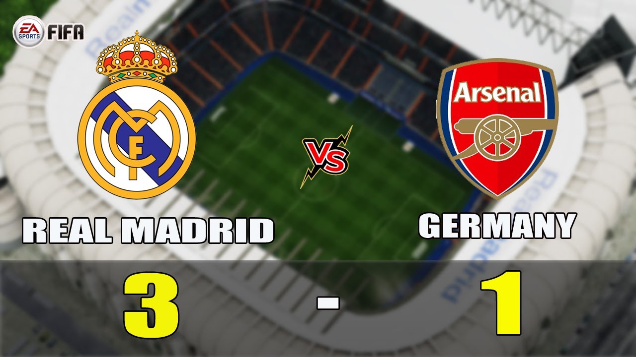 Real Madrid vs Arsenal | RONALDO BLOODED ! - YouTube