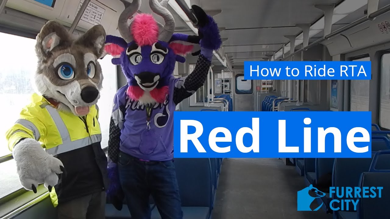 How to Ride the RTA Red Line (Cleveland, OH) - YouTube