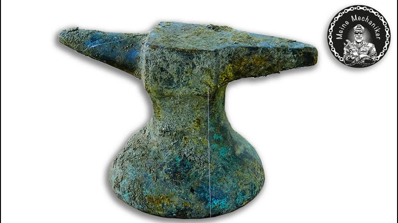 Old Rusty Soviet Anvil - Perfect Restoration - YouTube