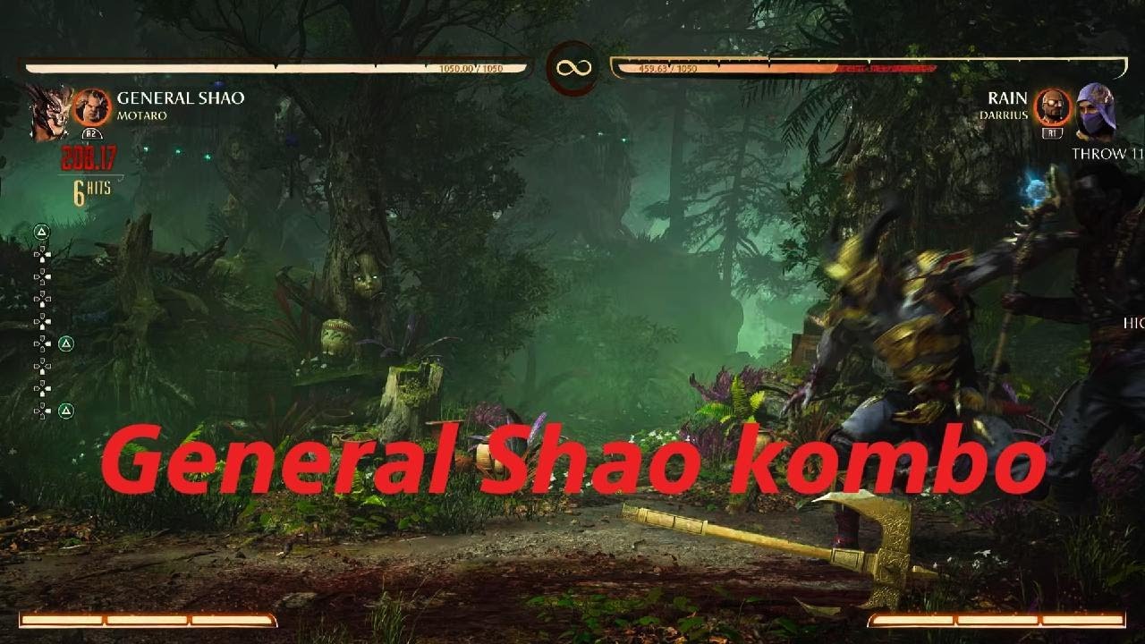 General Shao kombo Mortal Kombat 1 - YouTube